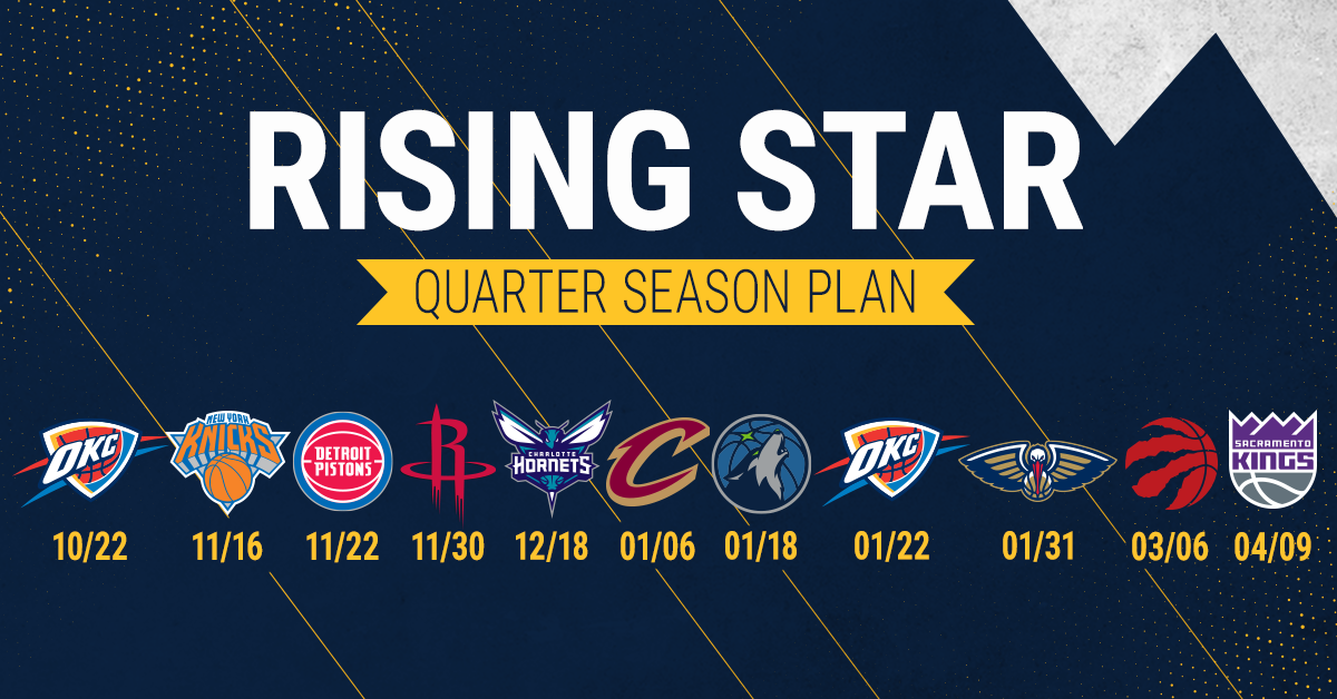 Denver Nuggets Quarter Season Ticket Plans