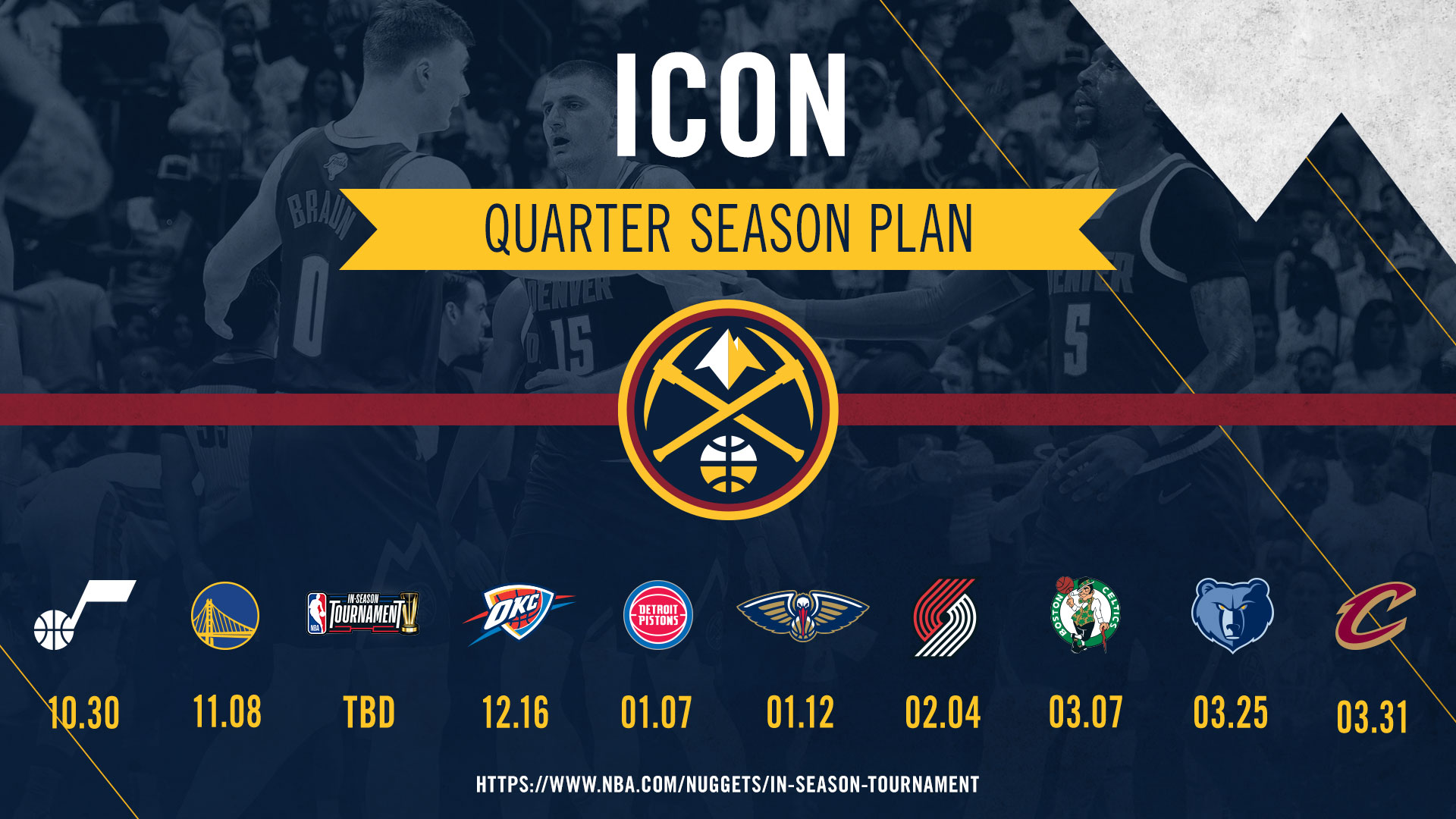 Denver Nuggets Mini Plans